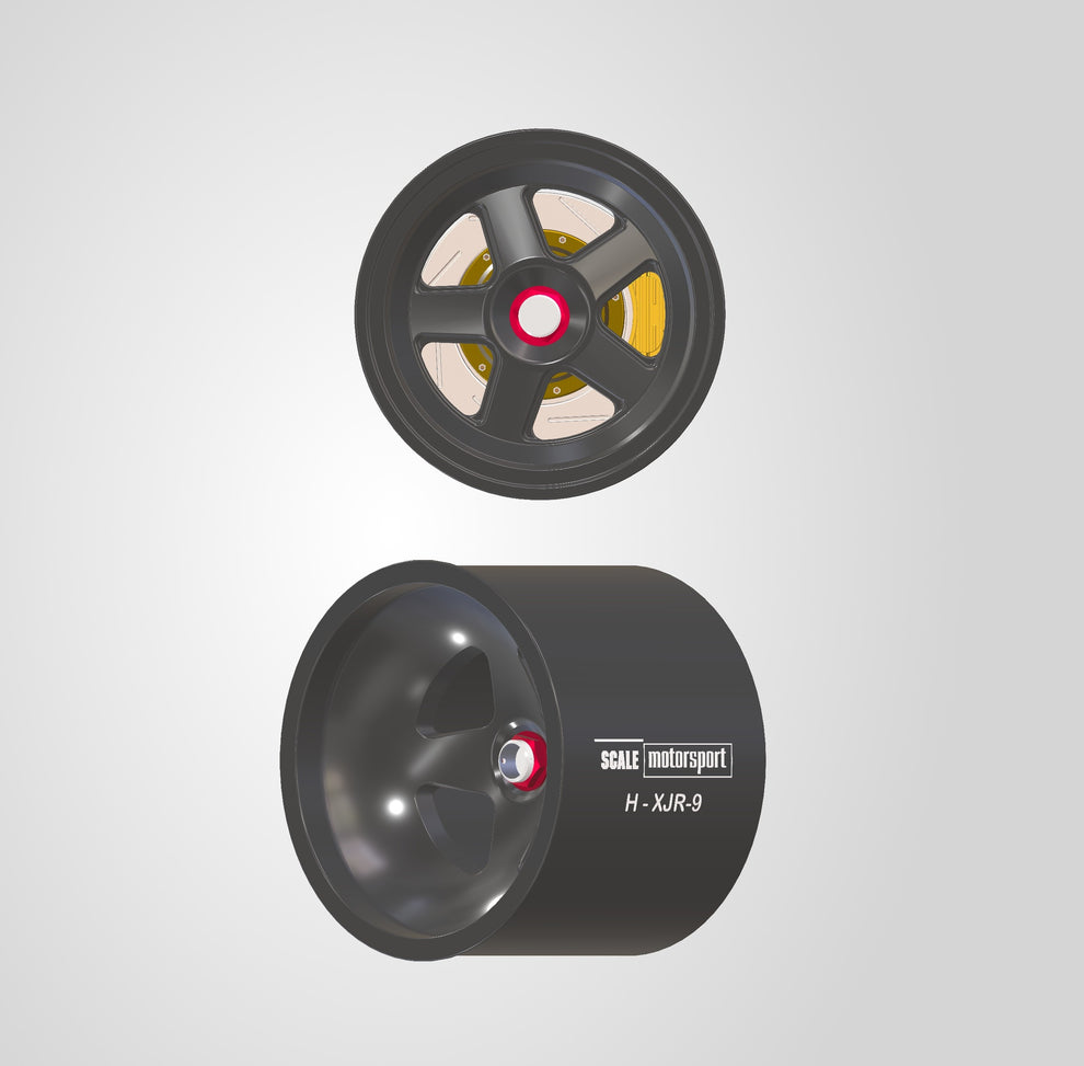 Jaguar XJR 9LM 3D Printed Wheel Set SKU #61142 – Scale Motorsport