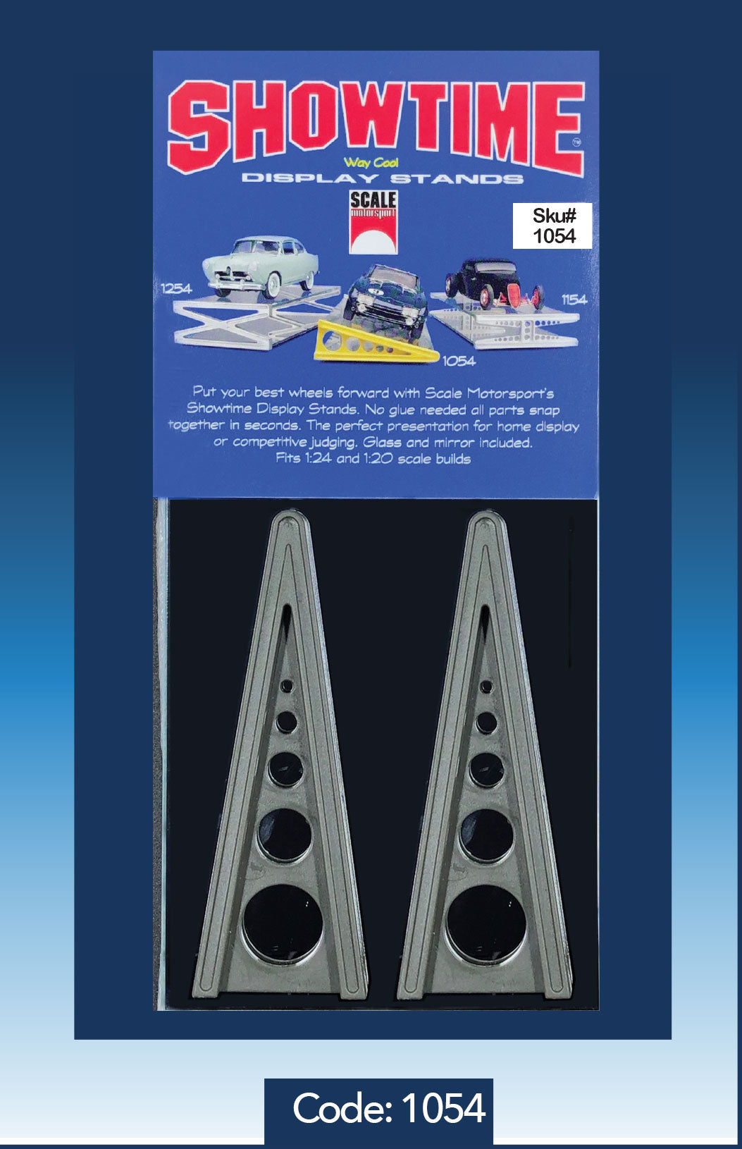 ShowTime Display Stands - Scale Motorsport
